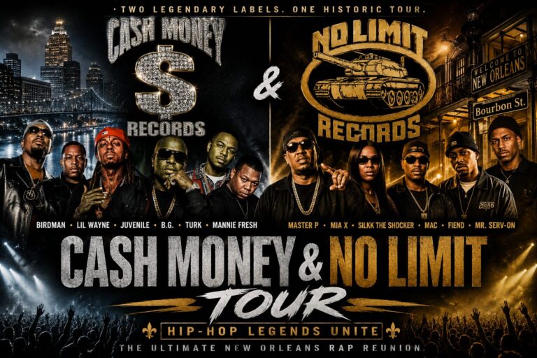 Cash Money Records and No Limit Records Announce Historic Joint Tour ...
